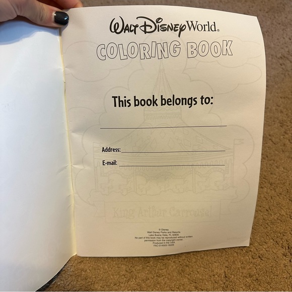 Disney | Other | New Disney World Coloring Book | Poshmark